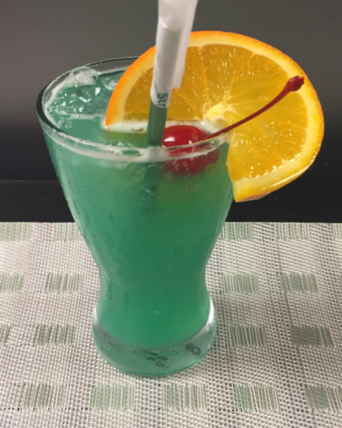 Cocktail of the Month – Blue Crush (from the Sonesta Ft Lauderdale Beach)